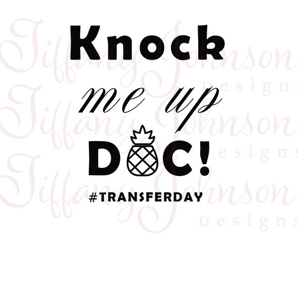 Knock Me up Doc Svg - Etsy