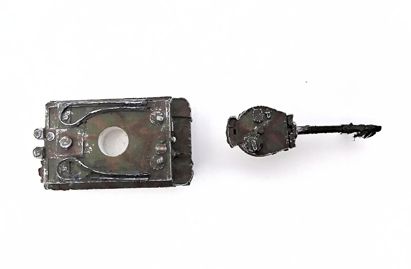 3D Printed Tiger I Tank Painted 1/144 Scale - Etsy