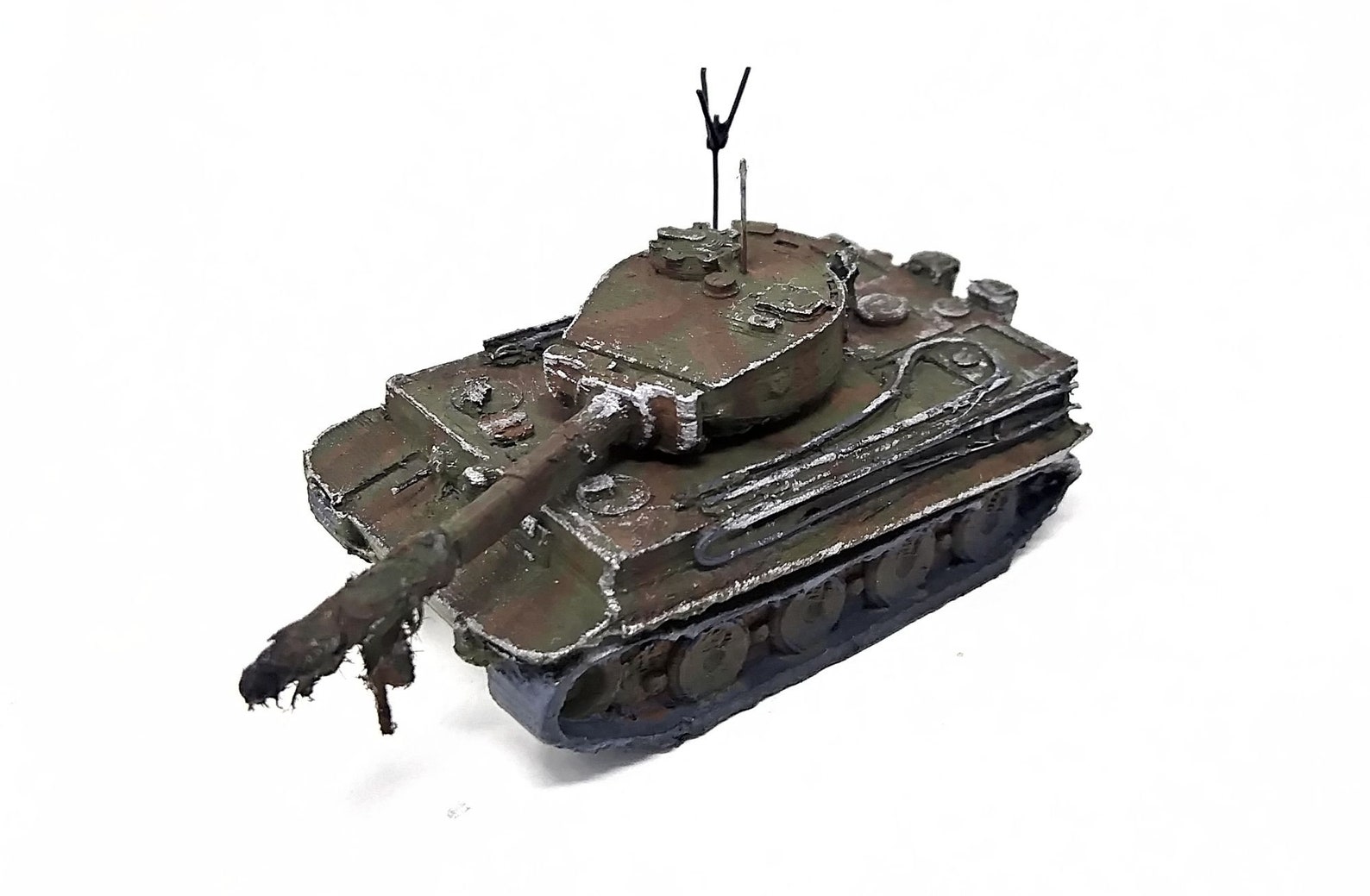 3D Printed Tiger I Tank Painted 1/144 Scale - Etsy