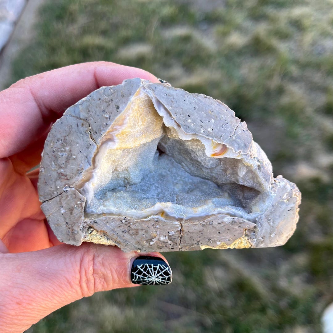 Polished Utah Dugway Geode - Etsy