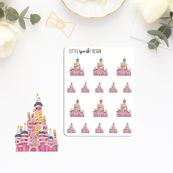 Castle Stickers - Etsy