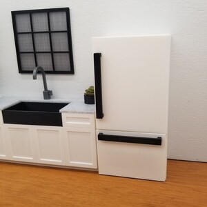 1:12 Custom Kitchen - Sink Cabinet, Hinged Stove, Venthood, and Hinged ...