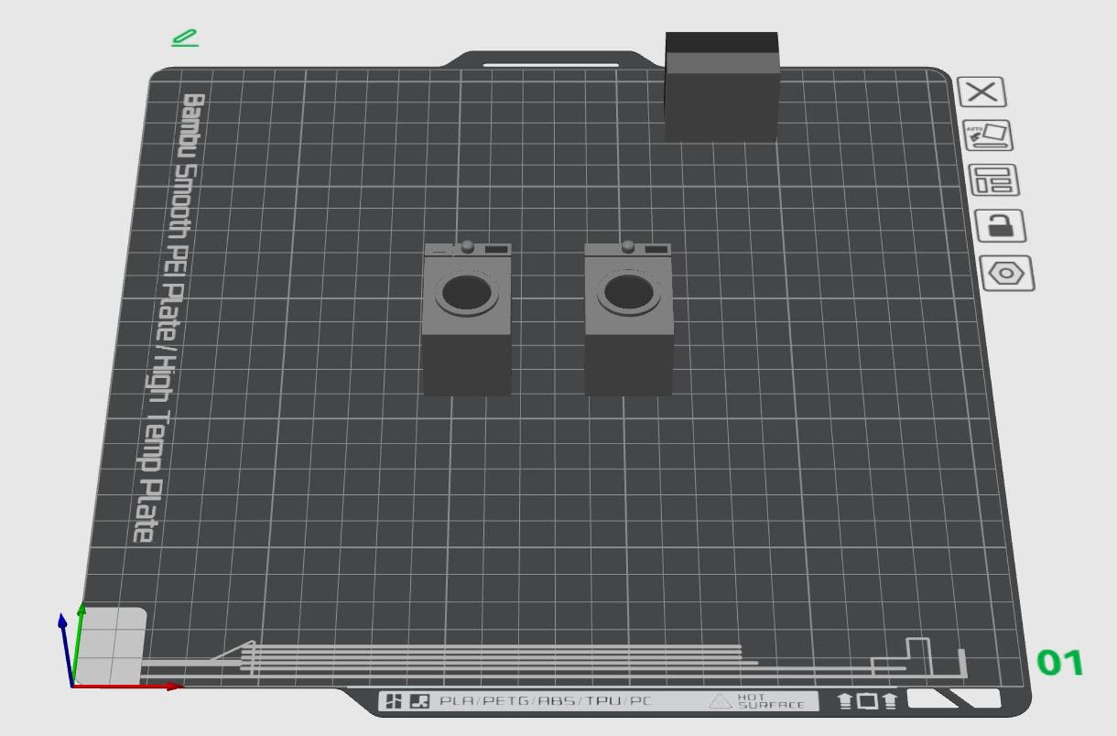 Miniature 124 Laundry Set Washer & Dryer 3D Printable File - Etsy