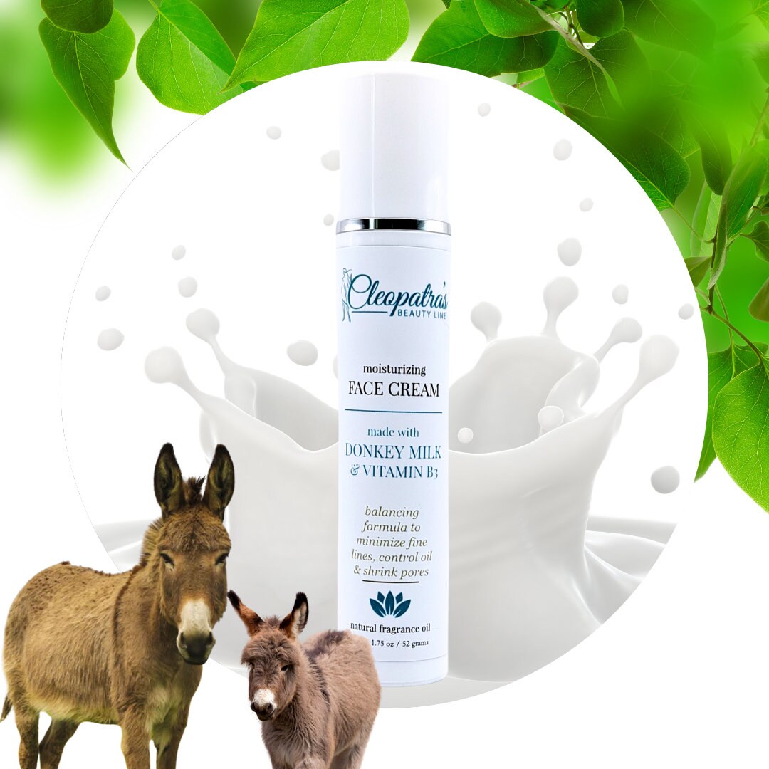Natural Donkey Milk Face Cream Made in Ohio - Etsy