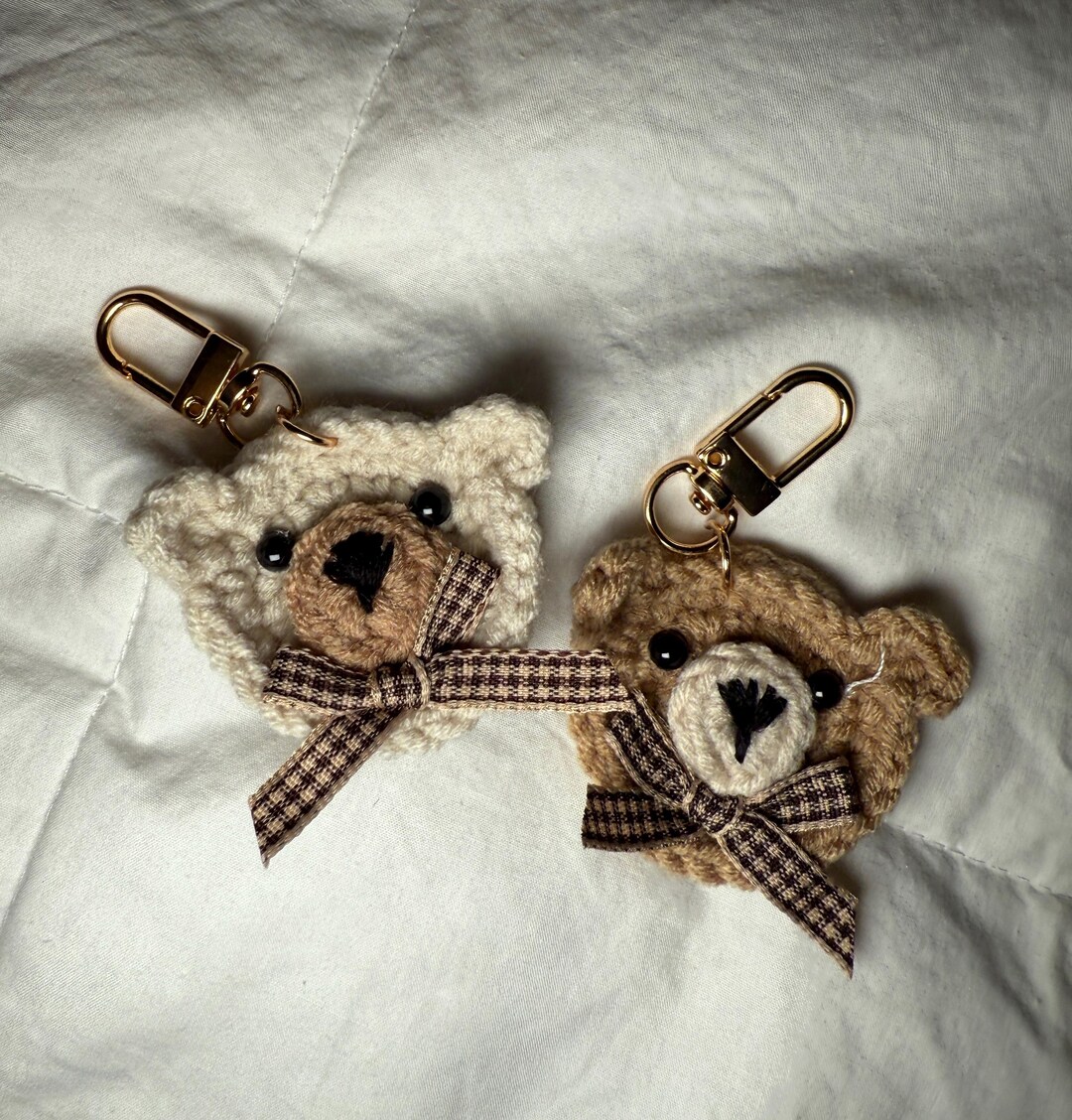 Cutesie Bear Bag Charm - Purse Keychain – Gift for Women - Christmas ...