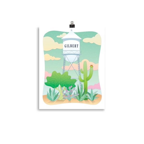 Gilbert Water Tower - Etsy