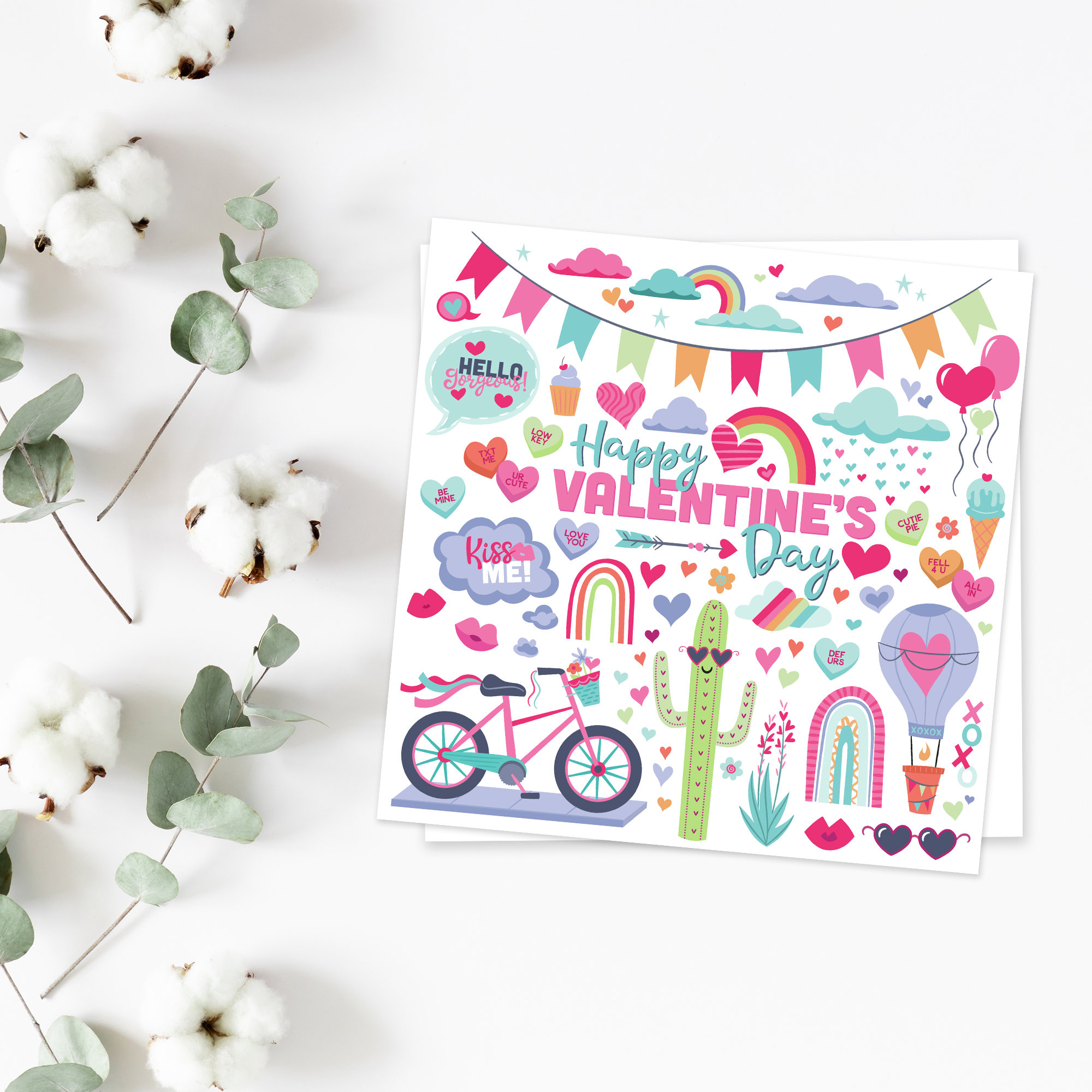 Valentine PNG Valentine Clipart Rainbow Clipart Love Clipart Rainbows ...