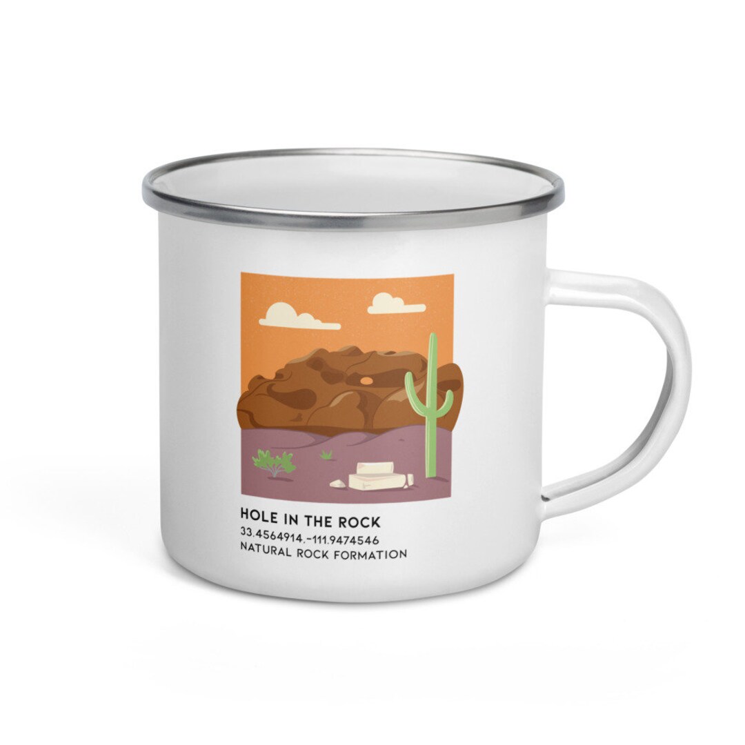 Taza de camping / Tempe / Tempe Hiking / Arizona Mug / Tempe Gift ...