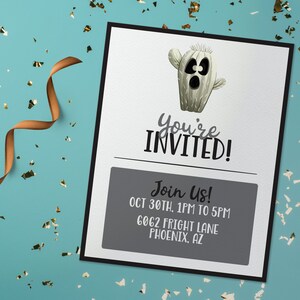 Halloween Clipart | Spooky Clipart | Halloween Cacti | Halloween PNG ...