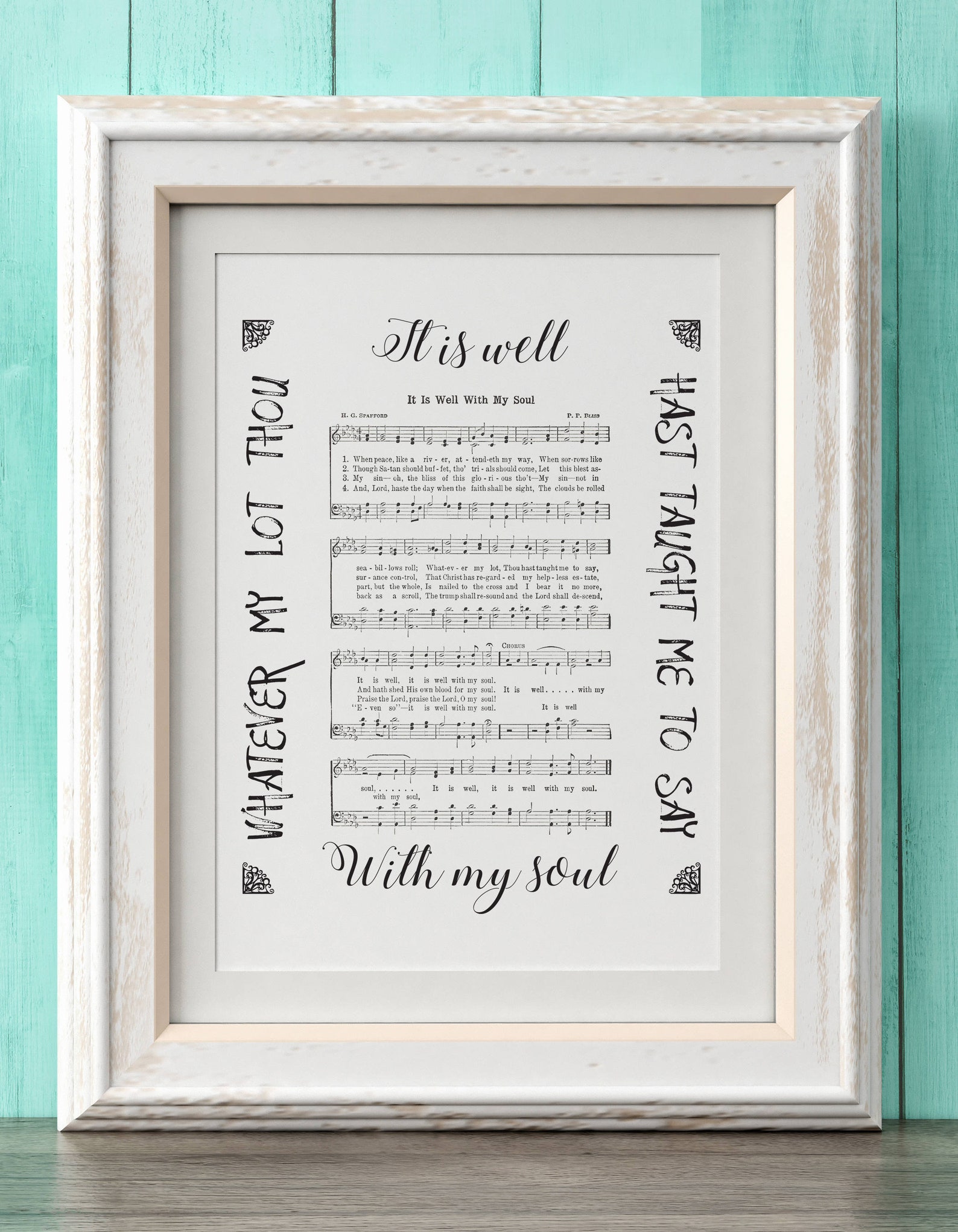 Custom Digital Hymn Designs Personalized Hymn Design Sent to | Etsy