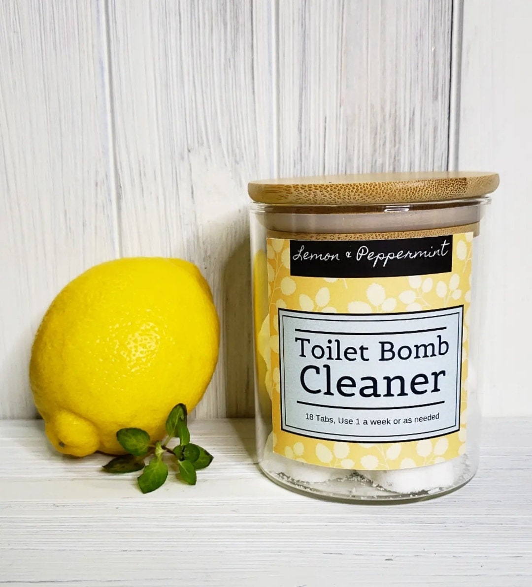 Toilet Bomb Cleaner - PUREAAH - Toilet Fizzy - Natural Toilet Cleaner ...