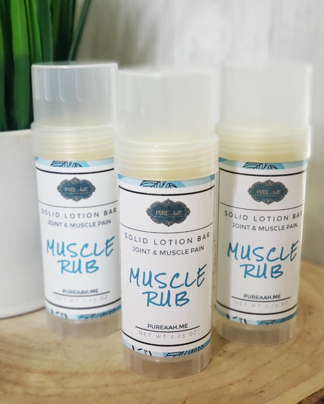 Muscle Rub Lotion Bar - Natural - Cooling - Handmade - Etsy