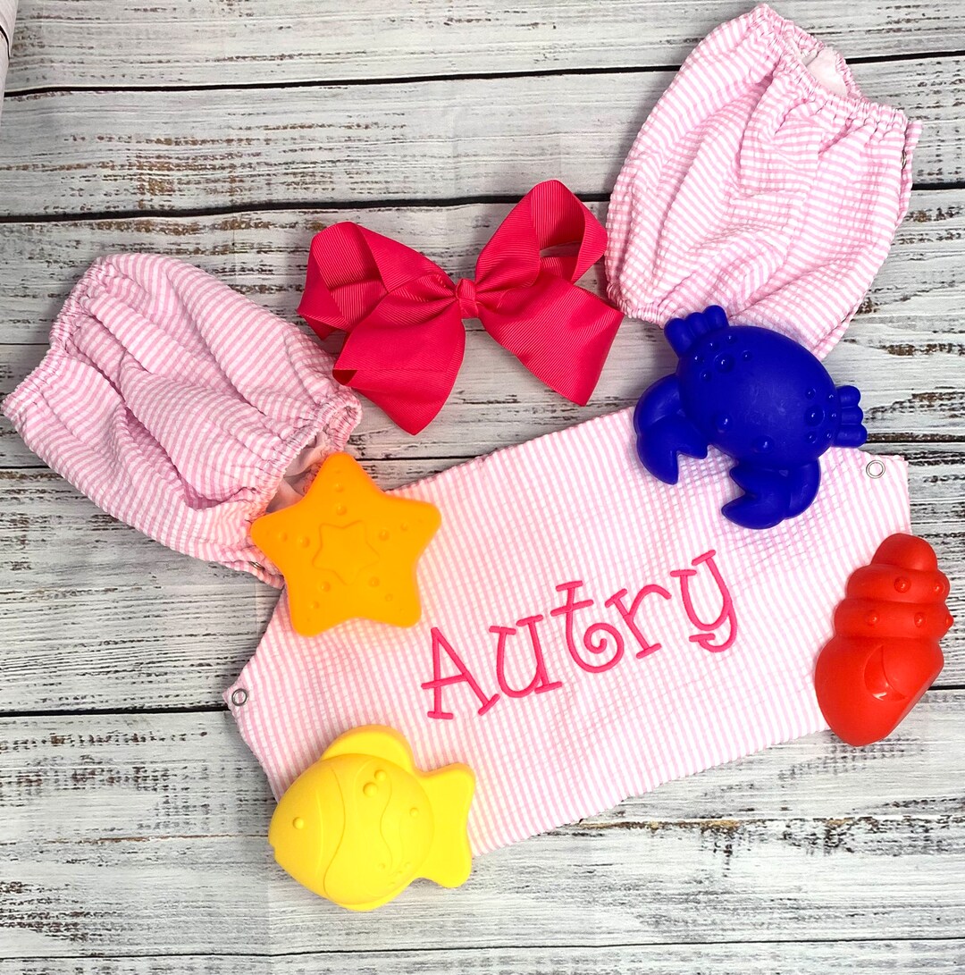 Personalized Puddle Jumper Covers Seersucker Puddle Jumper Covers Float ...