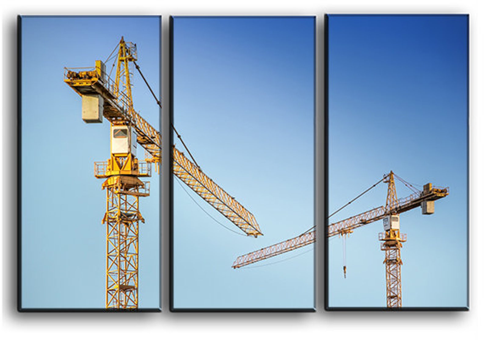 Crane Machine Wall Art Decor Picture Painting Poster Print on - Etsy