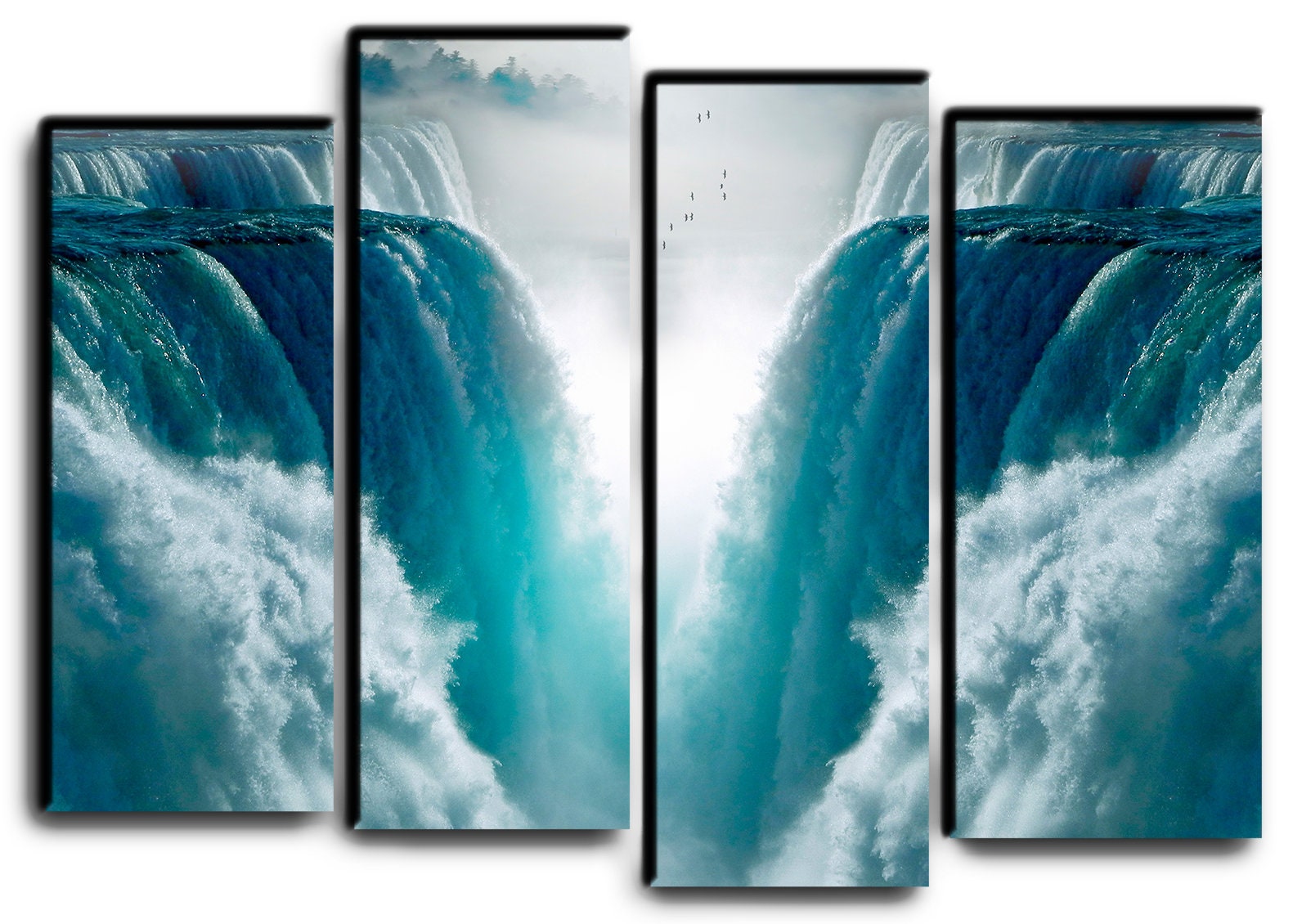 Waterfall Wall Art Decor Picture Painting Poster Print on | Etsy