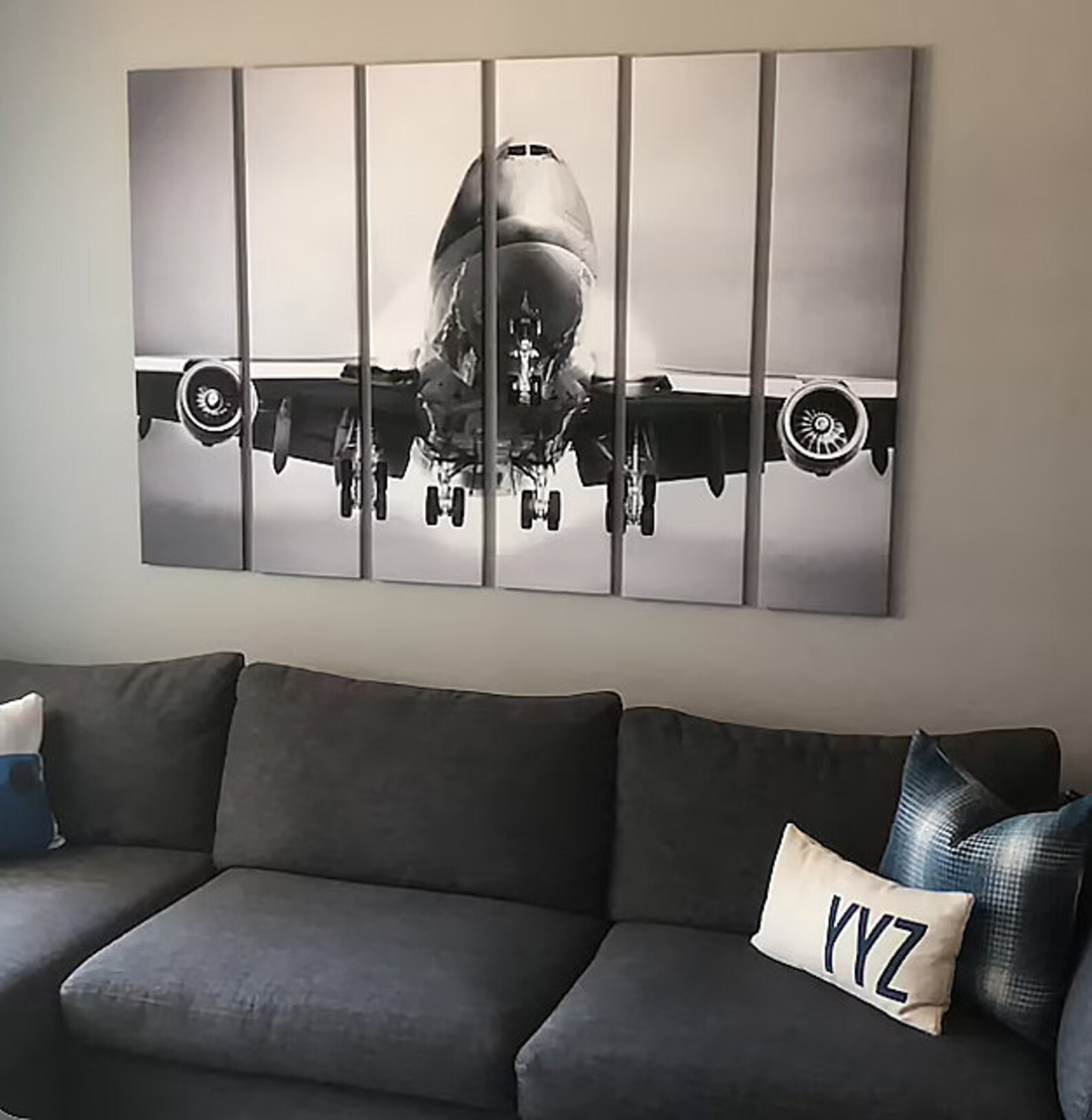 Airplane Wall Art Airplane Art Poster Aircraft Canvas Wall - Etsy