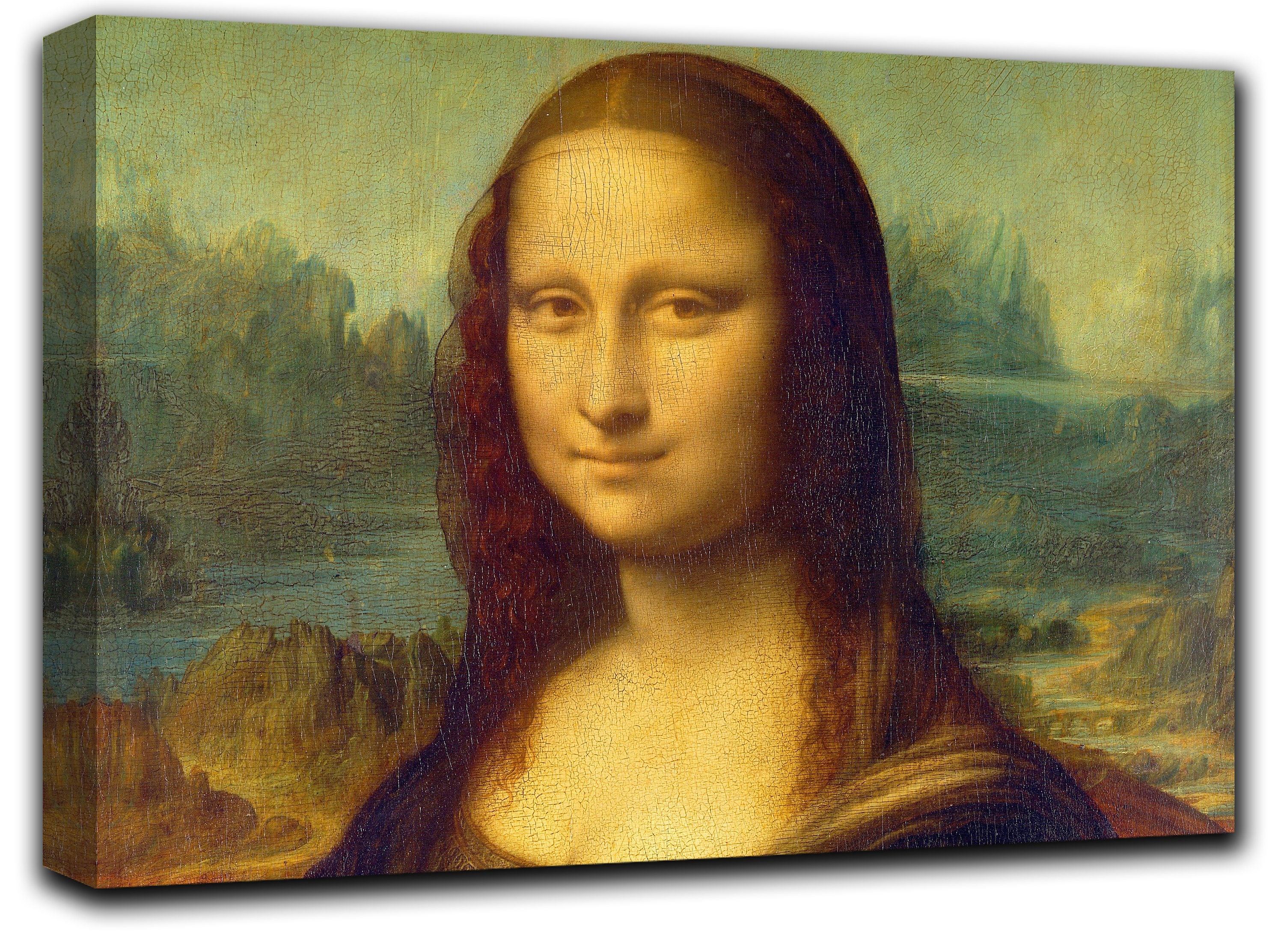 Mona Lisa Reproduction Wall Art Decor Leonardo Davinchi Etsy