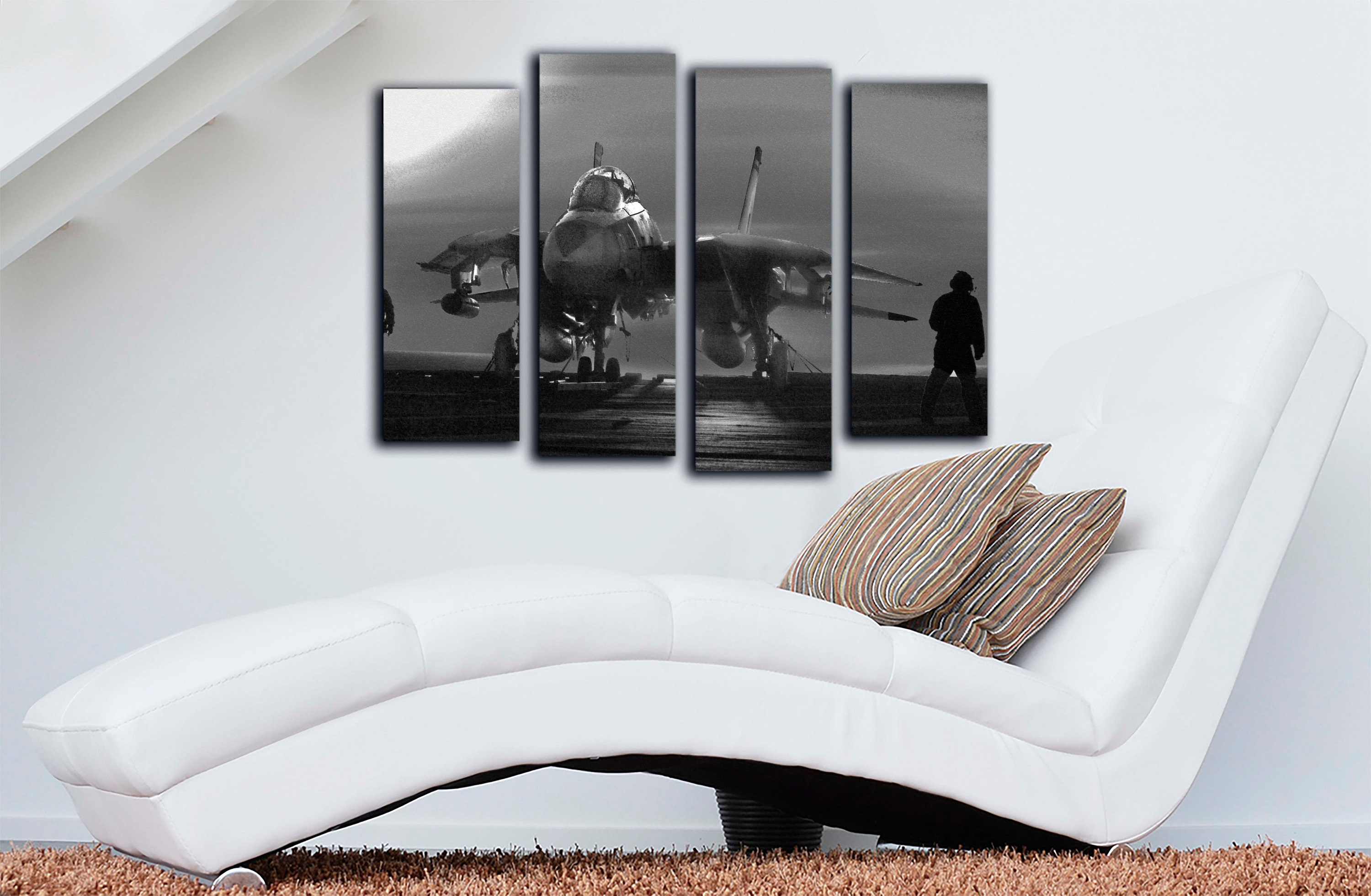 Jet Fighter Aircraft Wall Art Decor Picture Painting Poster | Etsy