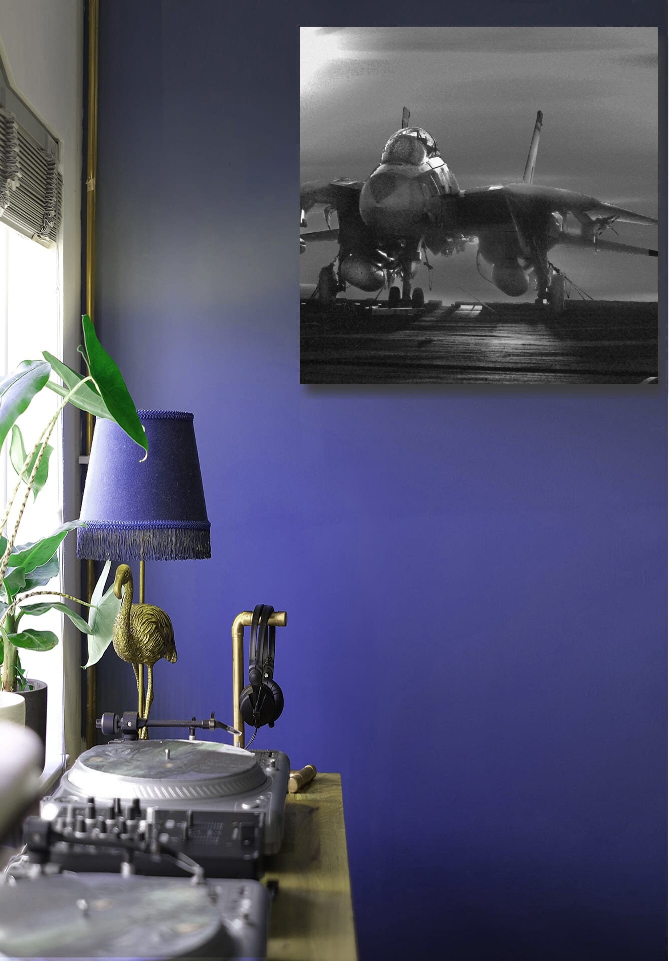 Jet Fighter Aircraft Wall Art Decor Picture Painting Poster | Etsy