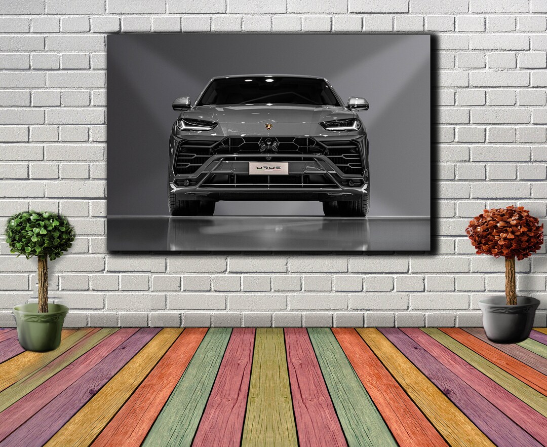 1 Piece Lambo Urus Wall Art Decor, Lambo Canvas Picture Print Poster ...