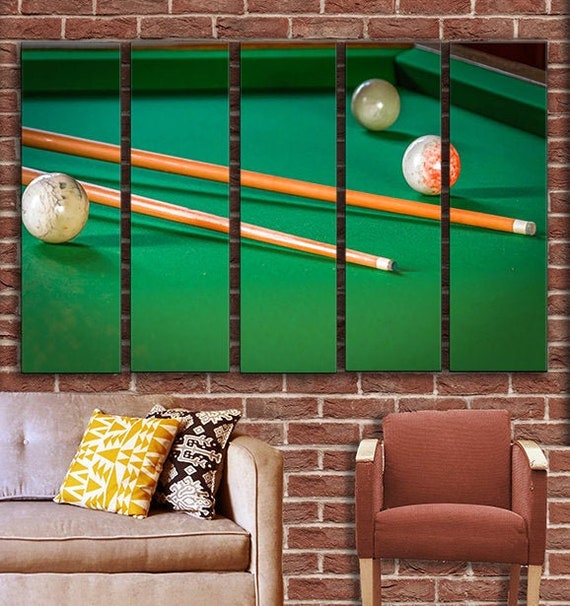 Big Set Billiard Wall Art Decor Picture Painting Poster Print | Etsy