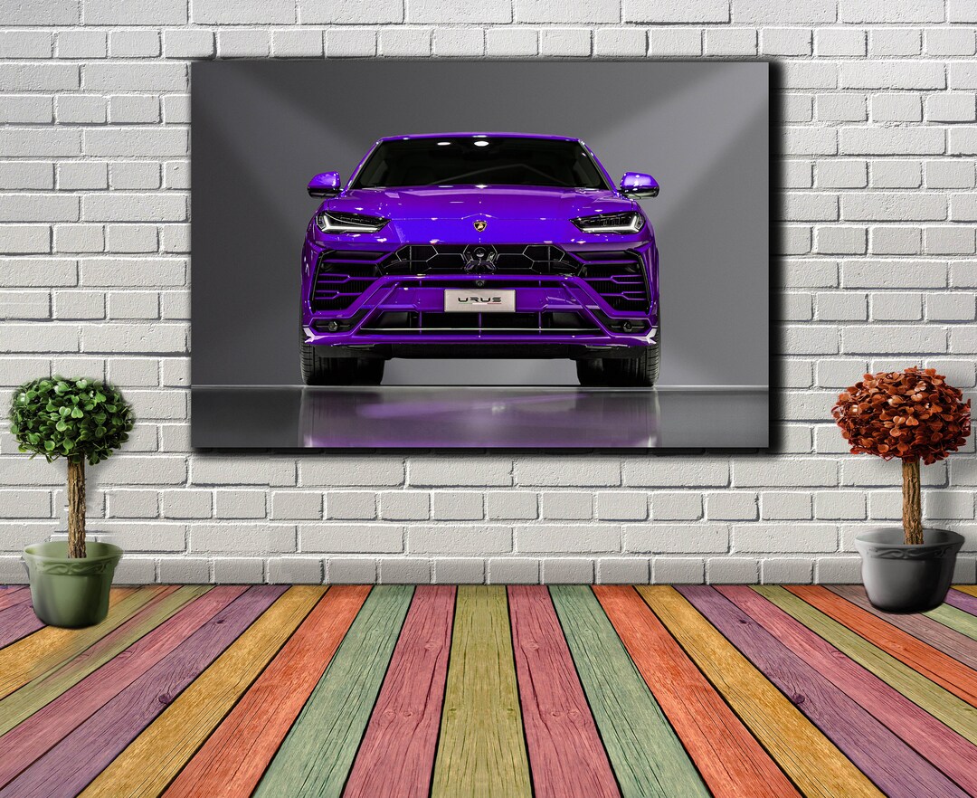 1 Piece Lambo Urus Wall Art Decor Lambo Canvas Picture Print - Etsy