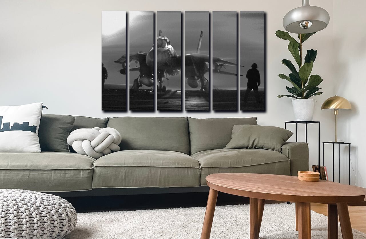 Jet Fighter Aircraft Wall Art Decor Picture Painting Poster | Etsy