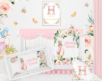 Peter Rabbit Baby Bedding - Etsy