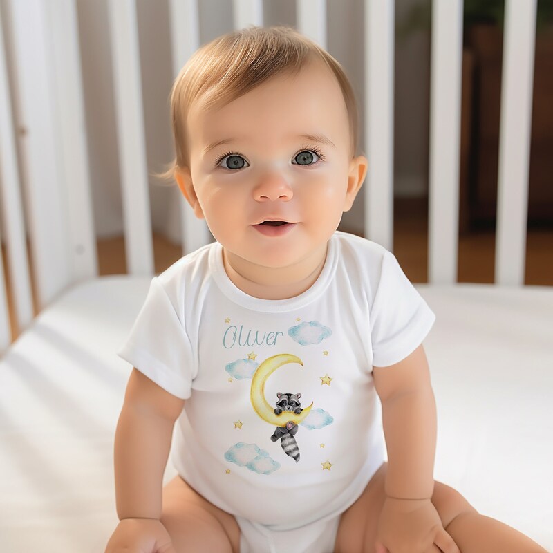 Moon and Stars Baby - Etsy