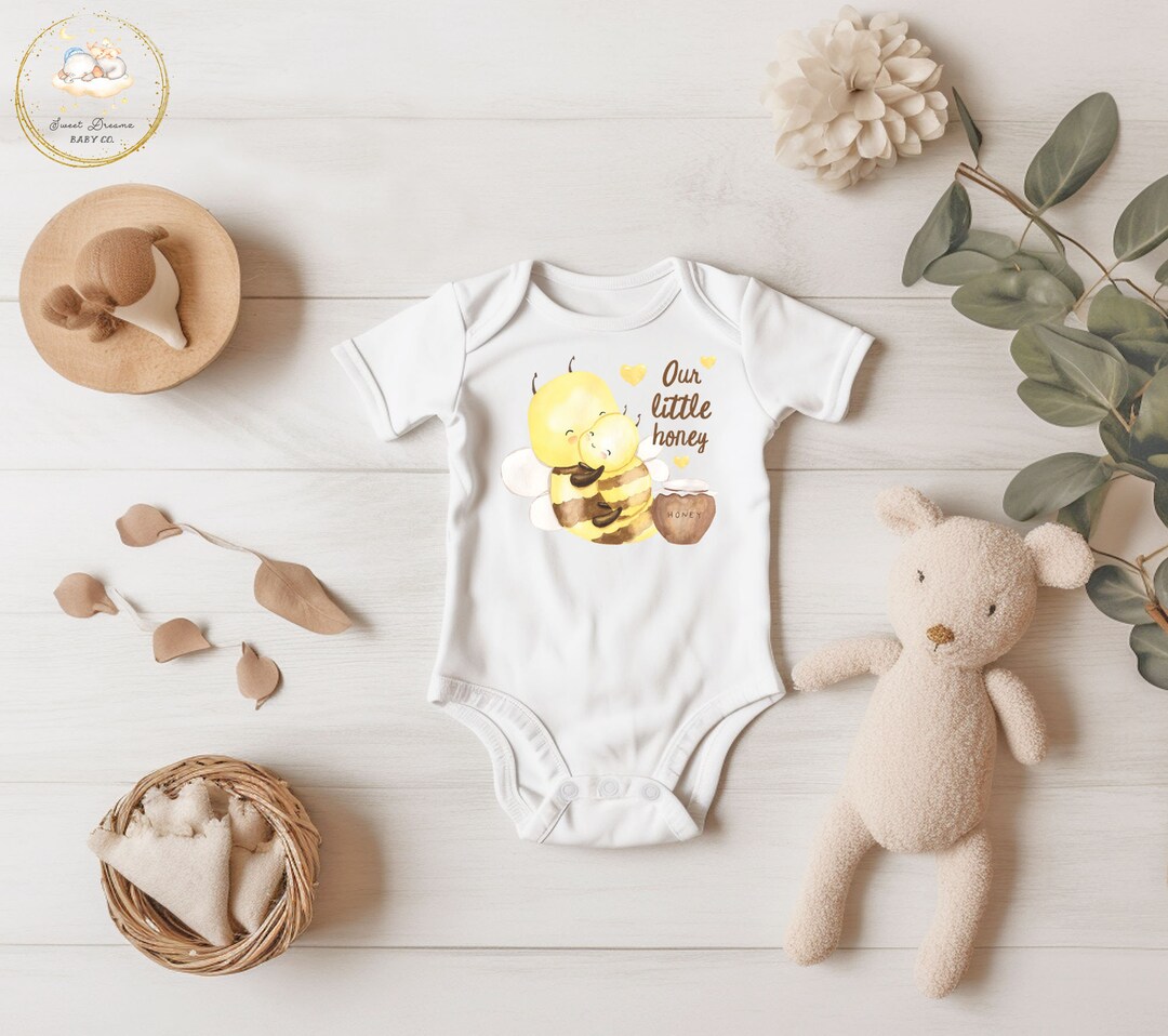 Honey Bee Onesie®, Bee Baby Gifts, Gender Neutral Onesie, Custom Onesie ...
