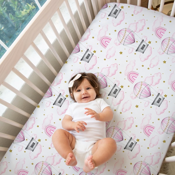 Cloud Crib Sheet - Etsy