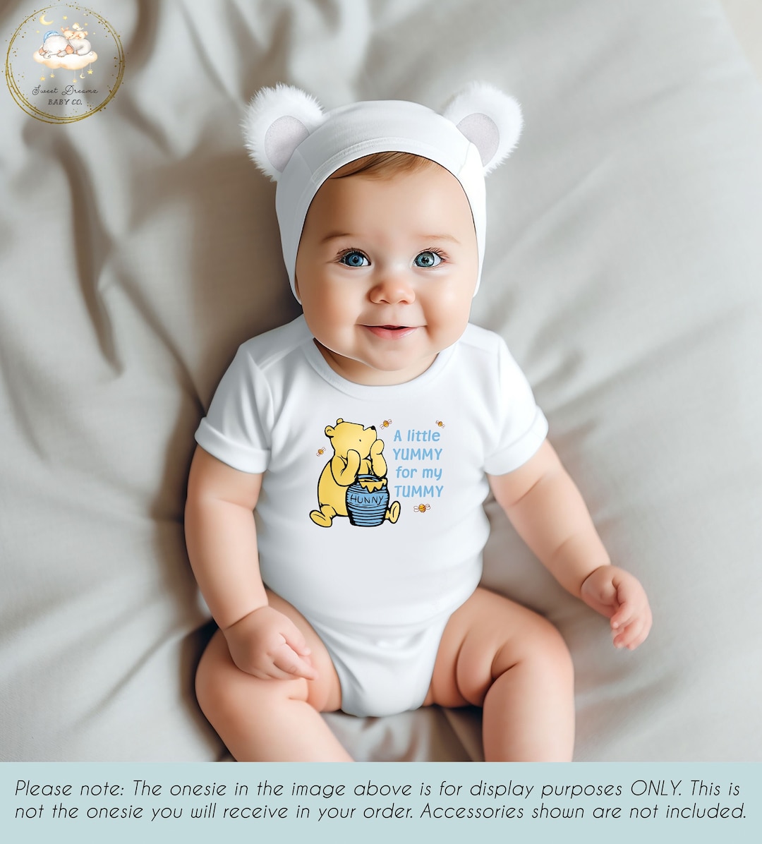 Classic Pooh Onesie®, Pooh Baby Gift, Pooh Baby Clothes, Pooh Bodysuit ...