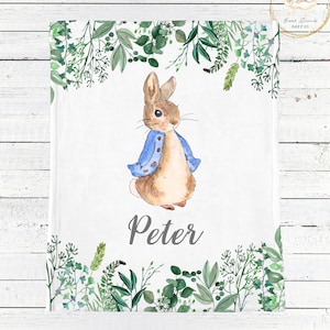 Peter Rabbit Baby Blanket Boy, Peter Rabbit Baby Shower Gift Boy ...