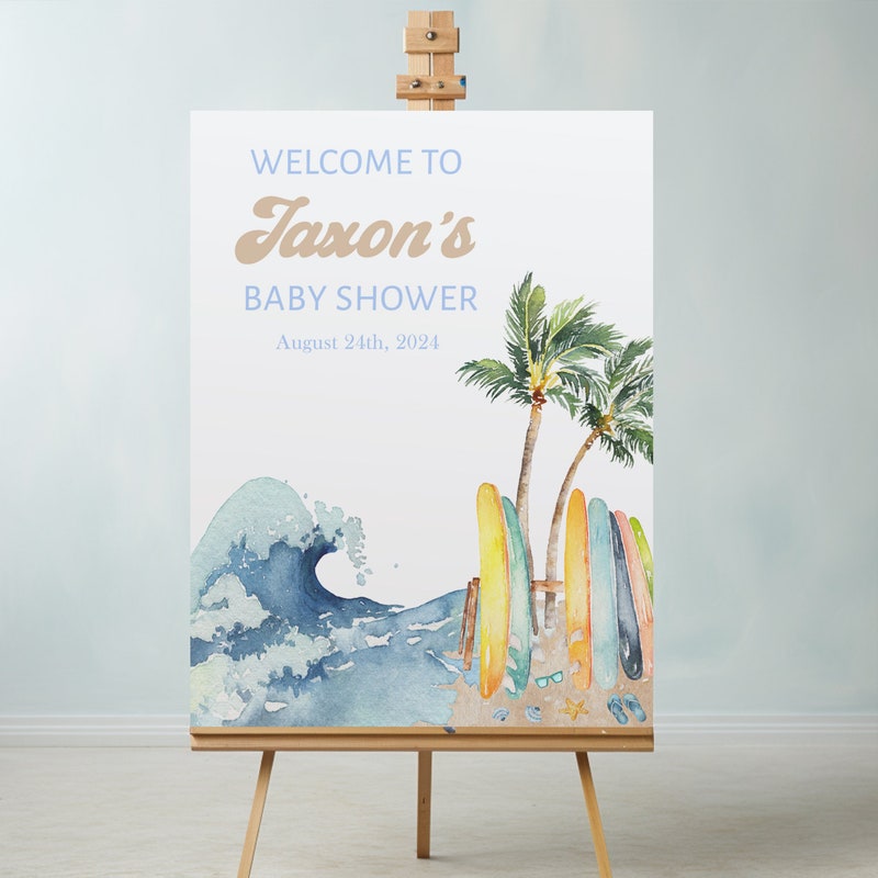 Surf Baby Shower - Etsy