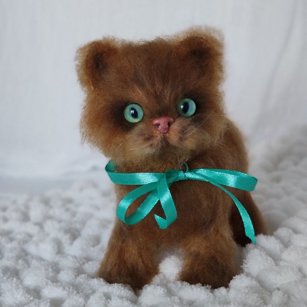 Realistic Stuffed Cat - Etsy