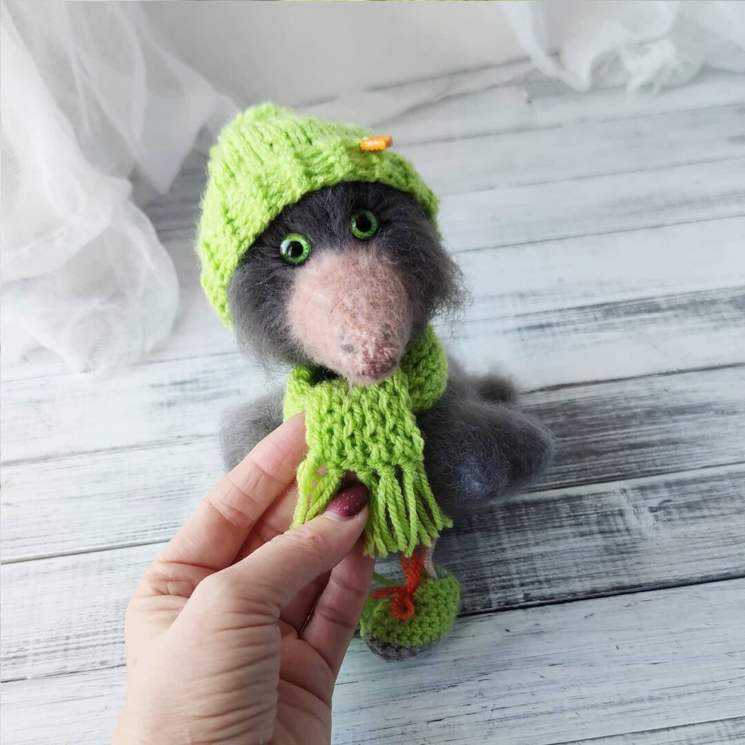 Raven Toy Bird Lover Gift Crochet Bird - Etsy