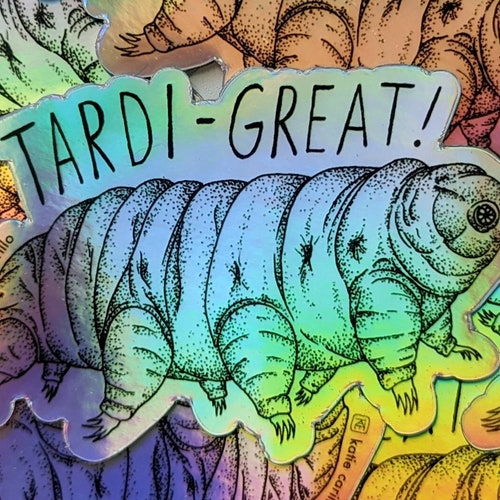 Tardigrade Sticker Set Kawaii Stickers Cute Planner or - Etsy