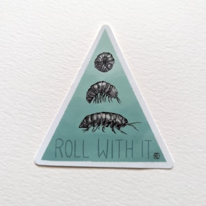Roly Poly Vinyl Sticker - Etsy