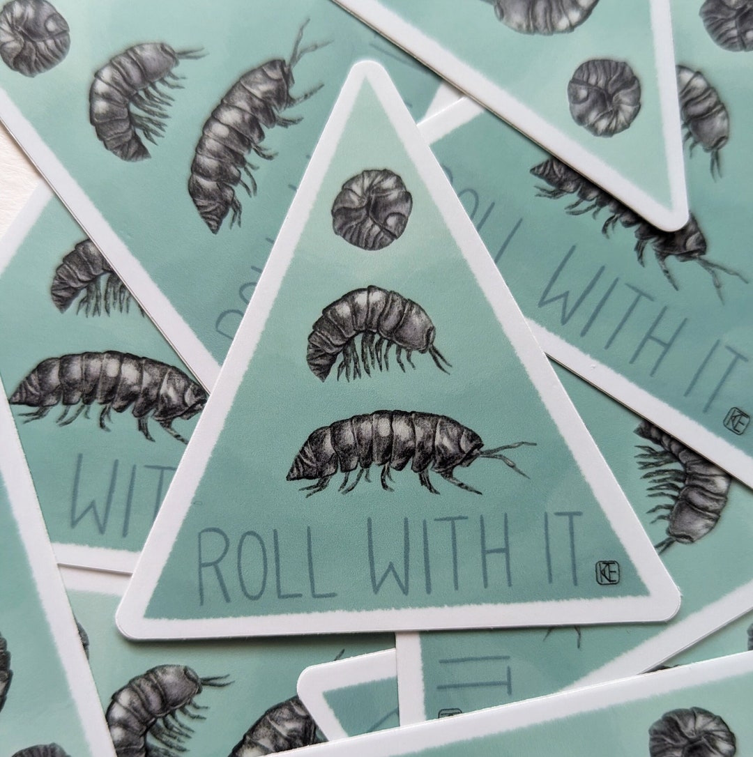 Roly Poly Vinyl Sticker - Etsy