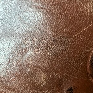 Vtg ATCO Folding Magnifying Glass Leather Tortoise CELLULOID Plastic ...