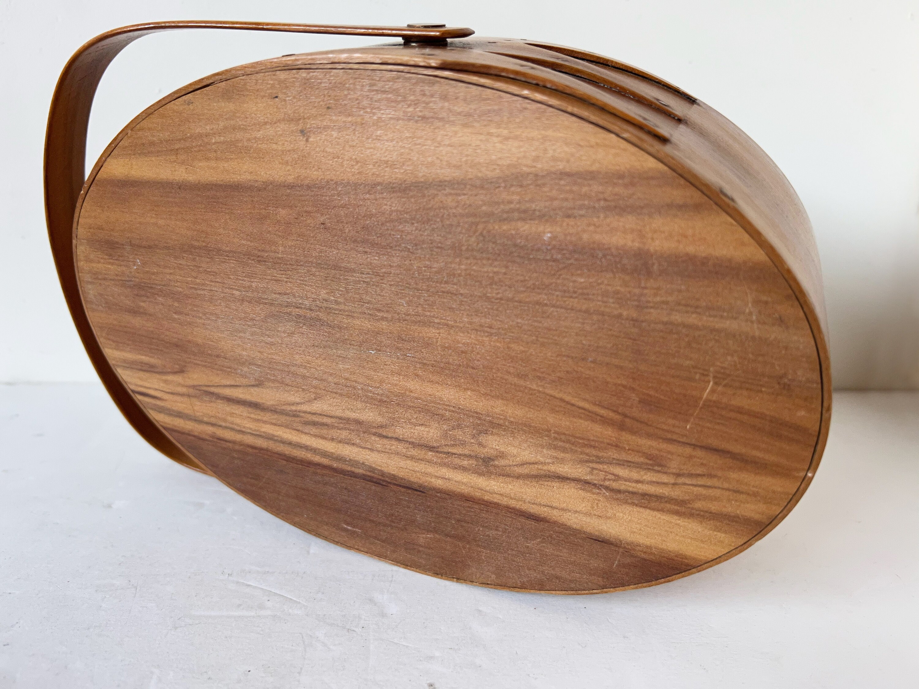 Vintage SHAKER BOX Handle 3 Finger With Handle Americana Folk - Etsy