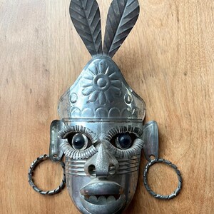 Mexican Tin Mask - Etsy