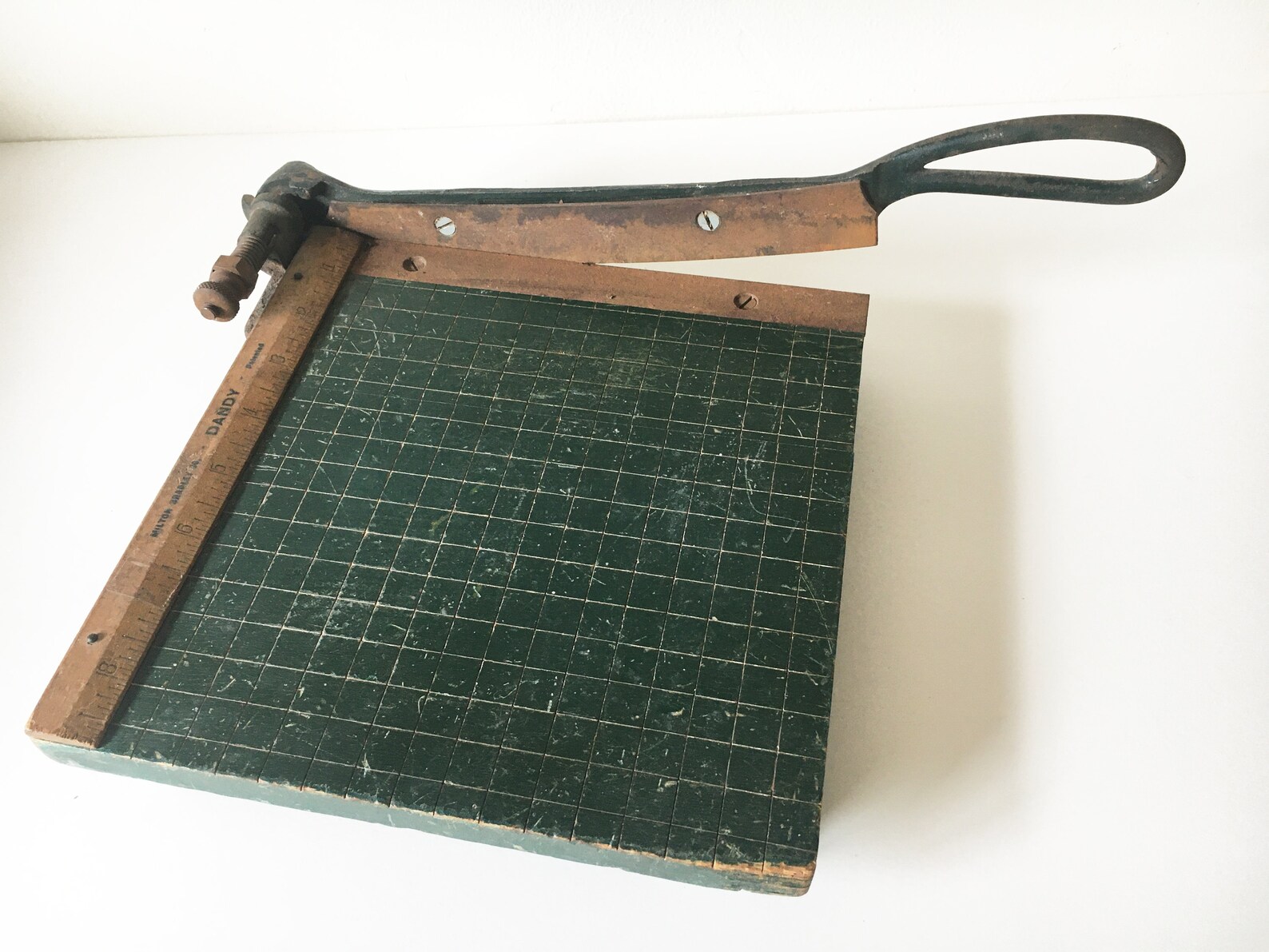 Vintage Paper Cutter Guillotine 9x 9 Milton | Etsy