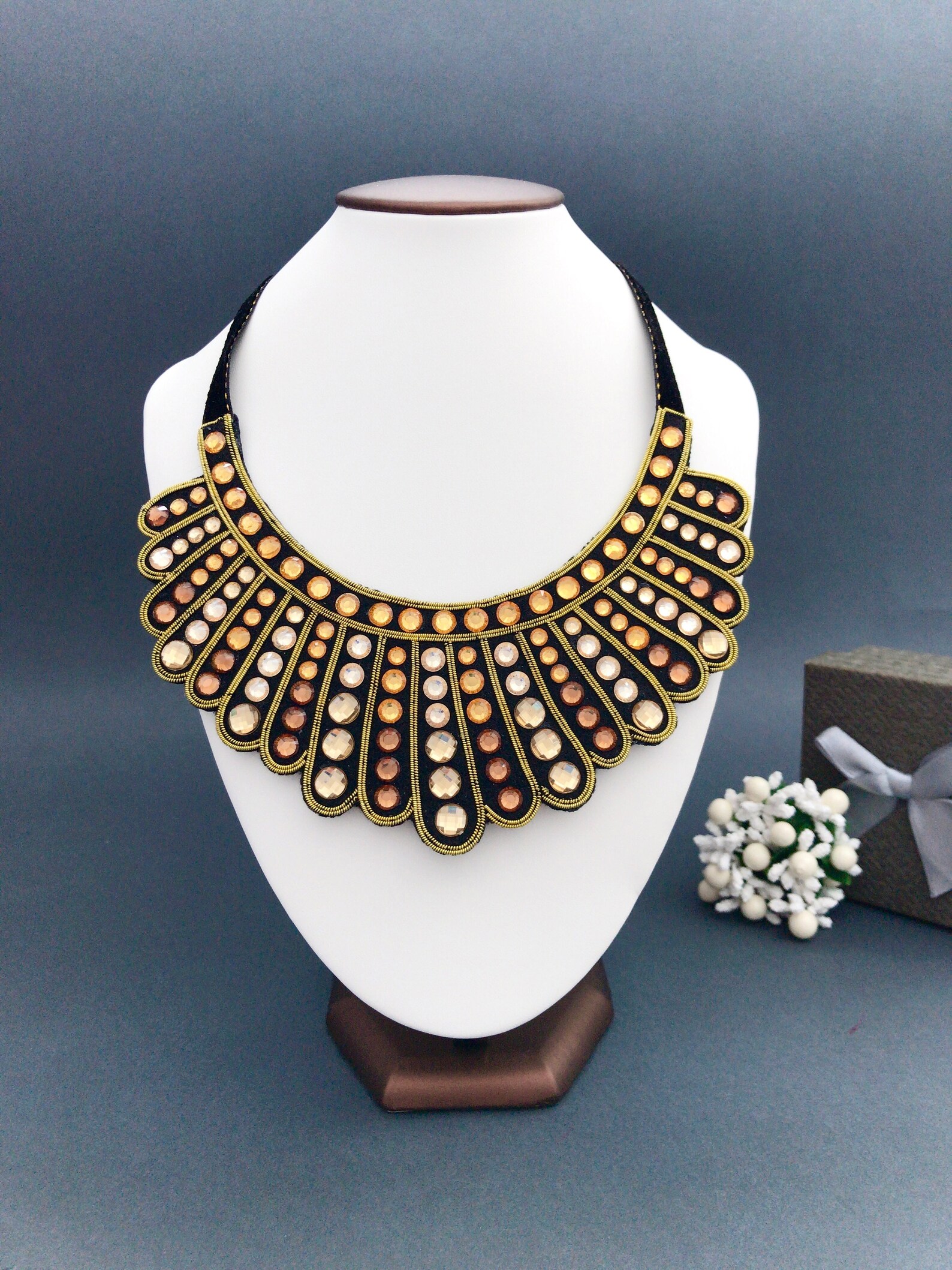 Notorious RBG collar necklace Jewelry for Dissent Ruth Bader | Etsy