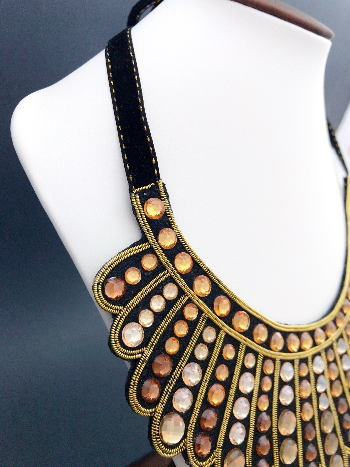 Notorious RBG collar necklace Jewelry for Dissent Ruth Bader | Etsy