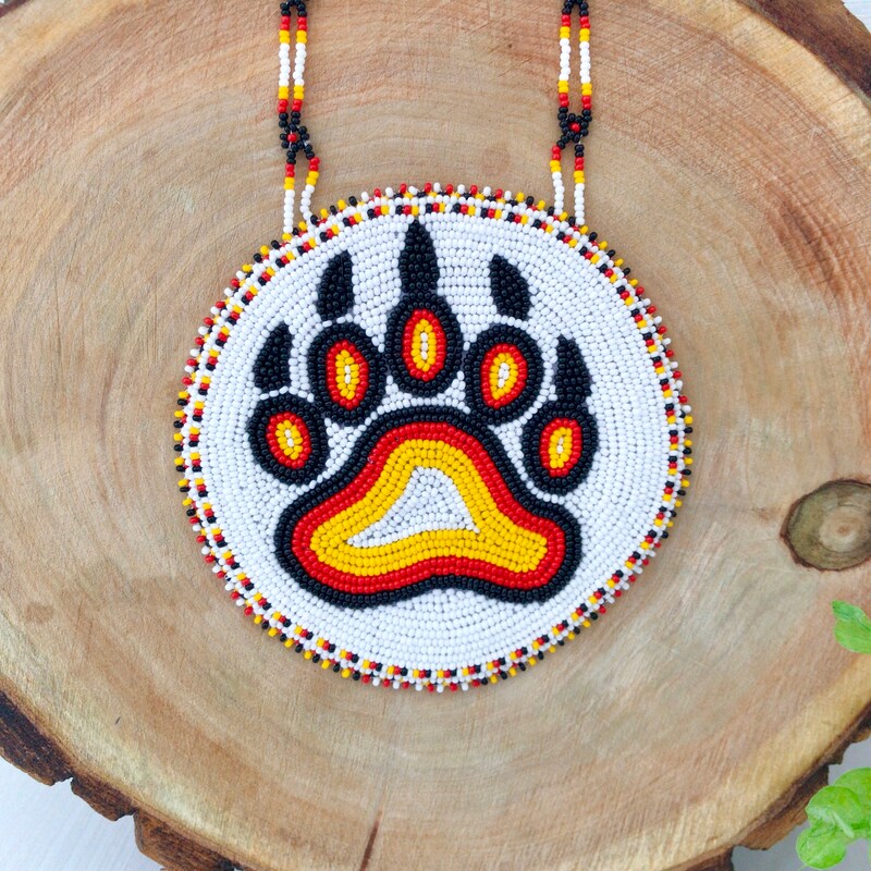 Beaded Medallion Native - Etsy
