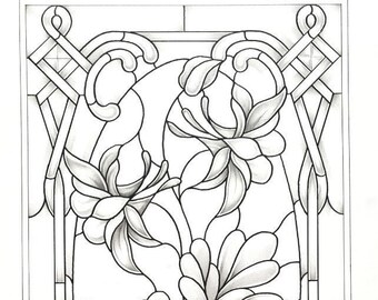 Student Lead Pattern 9 lotus DIGITAL.PDF - Etsy