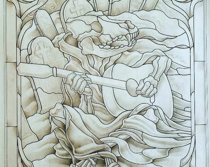 The Church Grim - Etsy