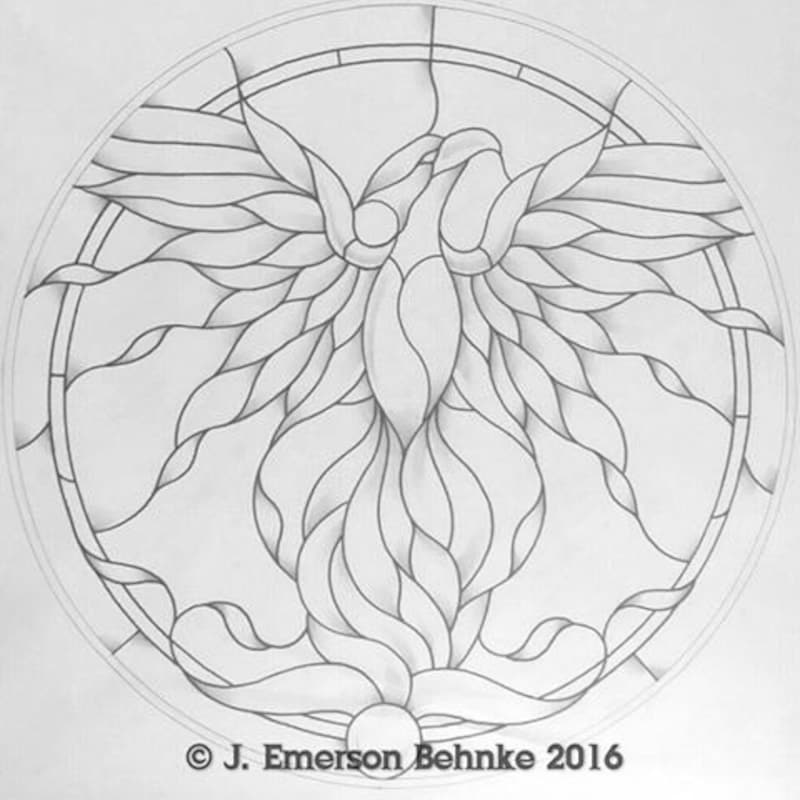 Phoenix Pattern - Etsy