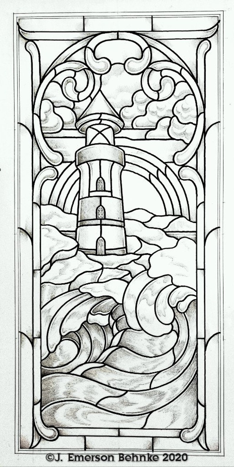 Lighthouse DIGITAL. PDF | Etsy